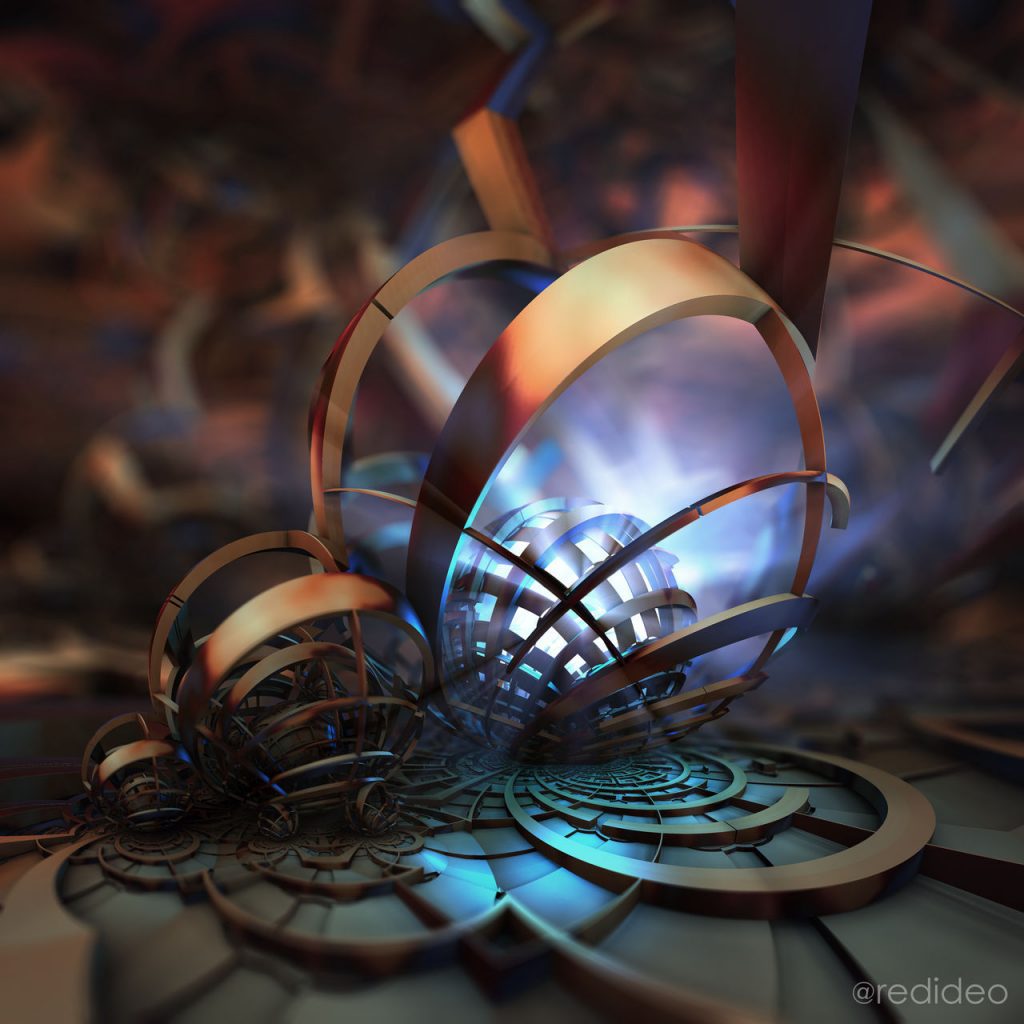 3D Algorithmic Art (Fractals) • Redideo Studio