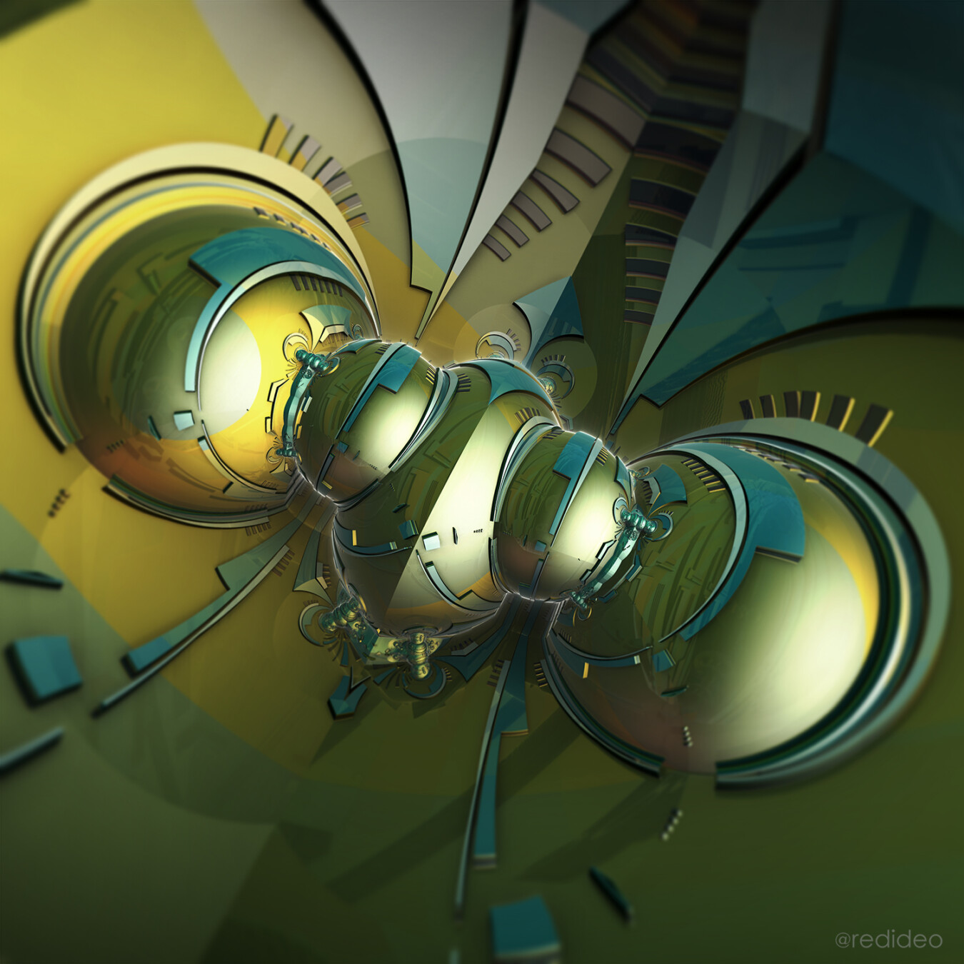 3D Algorithmic Art (Fractals) | Redideo Studio