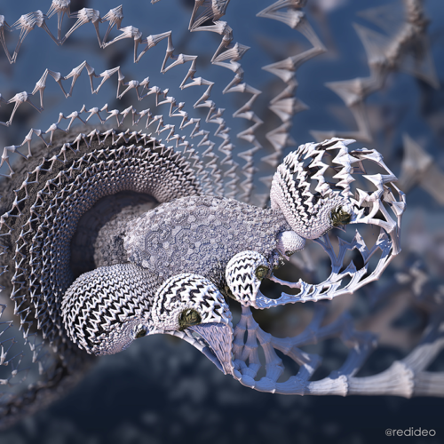3D Algorithmic Art (Fractals) • Redideo Studio