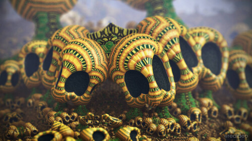 3D Algorithmic Art (Fractals) • Redideo Studio