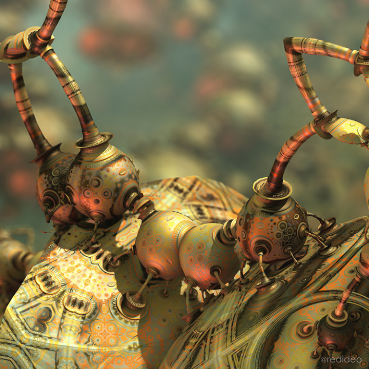 3D Algorithmic Art (Fractals) • Redideo Studio - Creative Agency San Diego