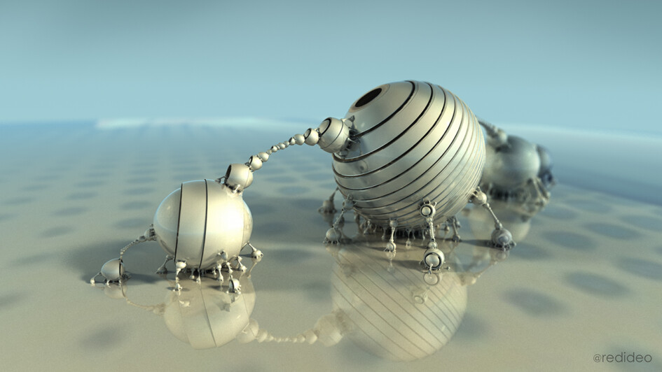 3D Algorithmic Art (Fractals) | Redideo Studio